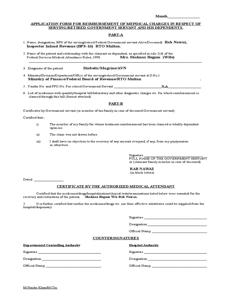 Medical Proforma | PDF | Pharmaceutical Drug | Medicine