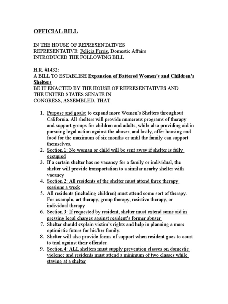 Official Bill | PDF | Travel | History