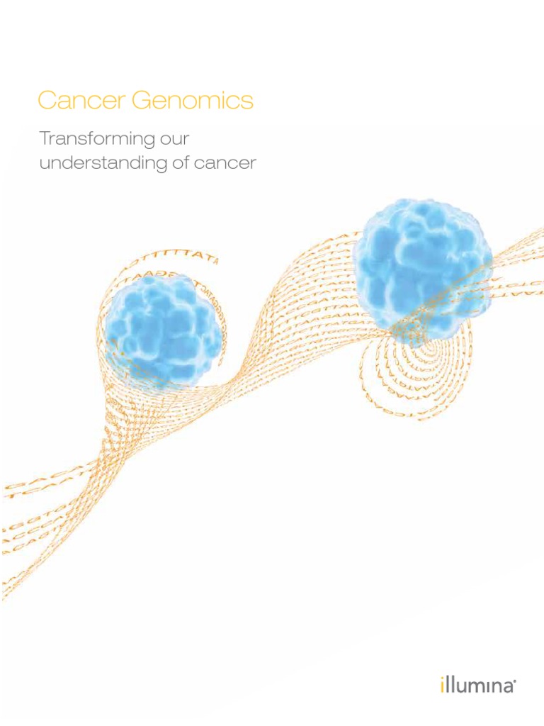 Brochure Cancer Genomics | PDF | Whole Genome Sequencing | Dna Sequencing
