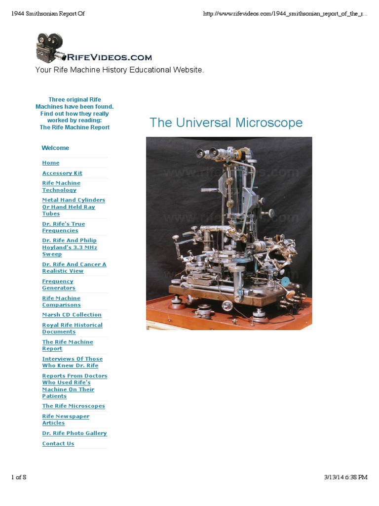 Rife Universal Microscope Overview | PDF | Prism | Light