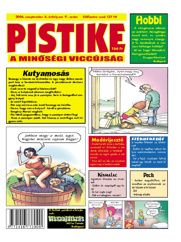 Pistike Viccújság 2004/09 | PDF