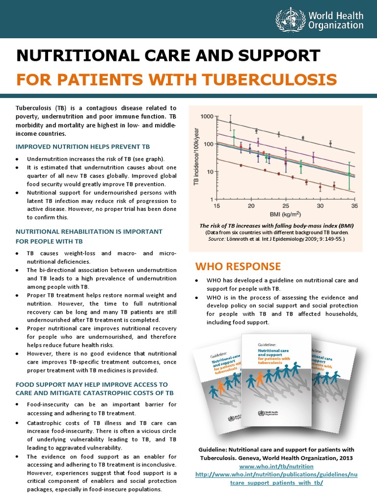 TB Nutrition Care Guidelines | PDF | Tuberculosis | Malnutrition