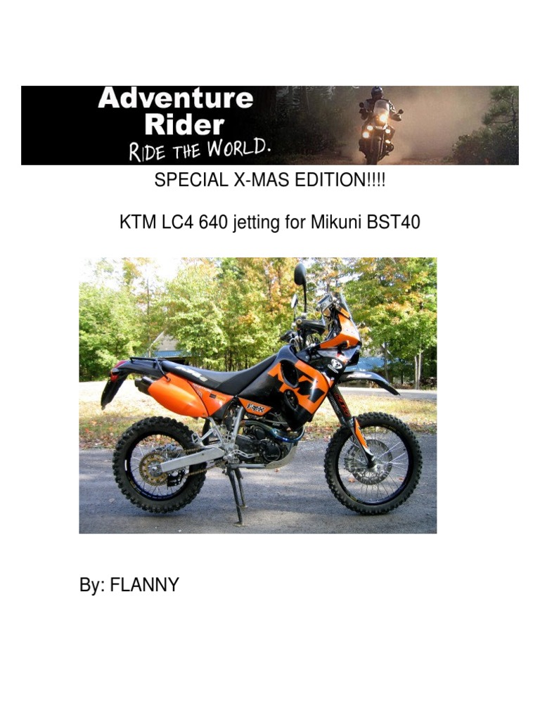 BST Jetting Guide | PDF | Machines | Mechanical Engineering