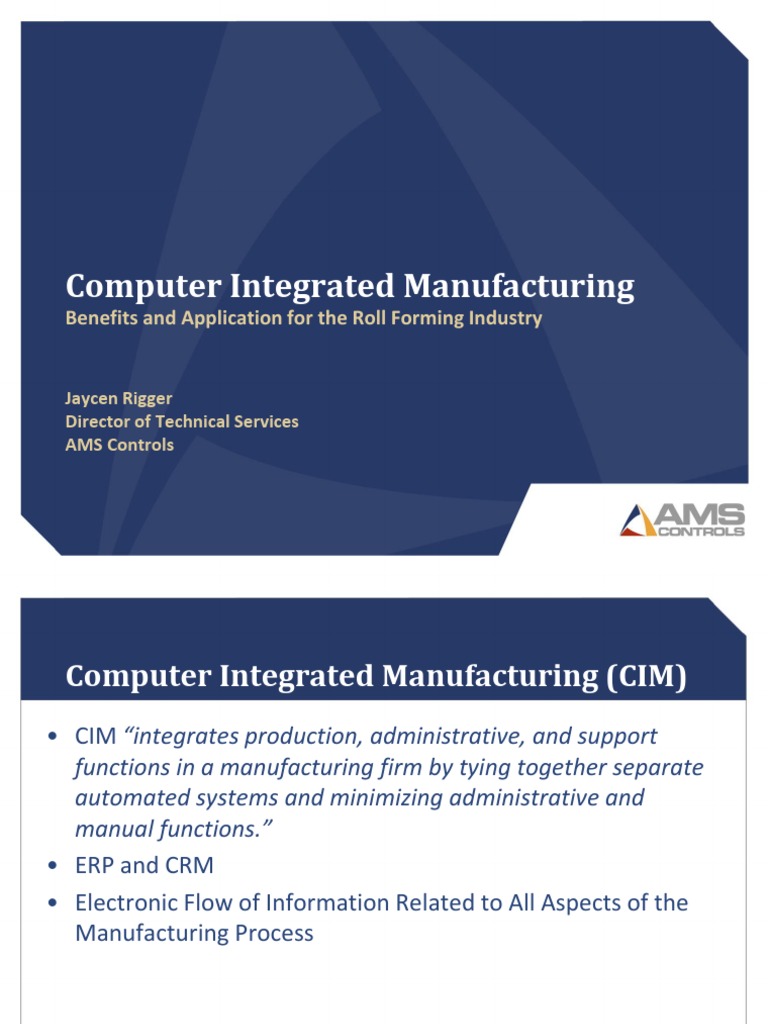 Benefits of CIM | Production And Manufacturing | Business