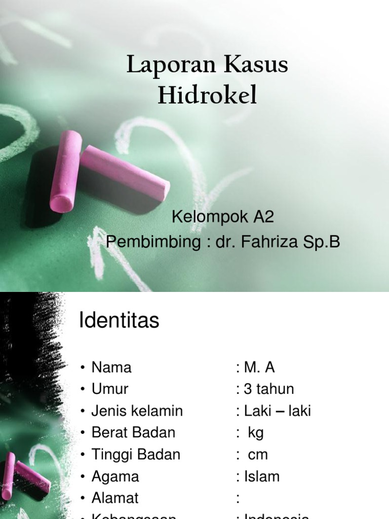 Laporan Kasus Hidrokel 2 | PDF