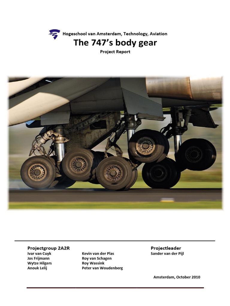 Report 5 Landing Gear | PDF | Landing Gear | Brake