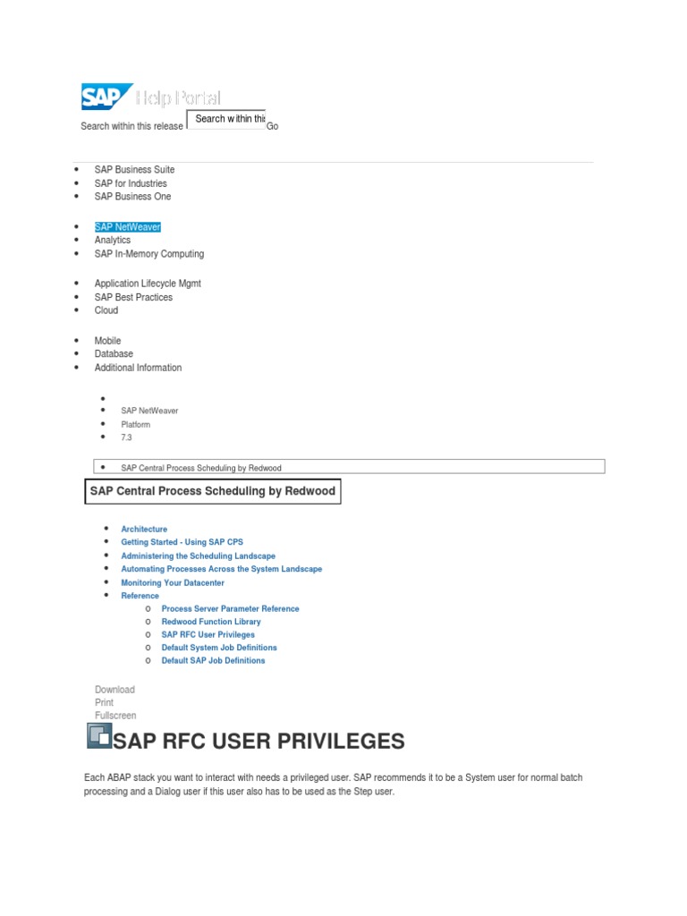 Authorization | PDF | Sap Se | Business Process