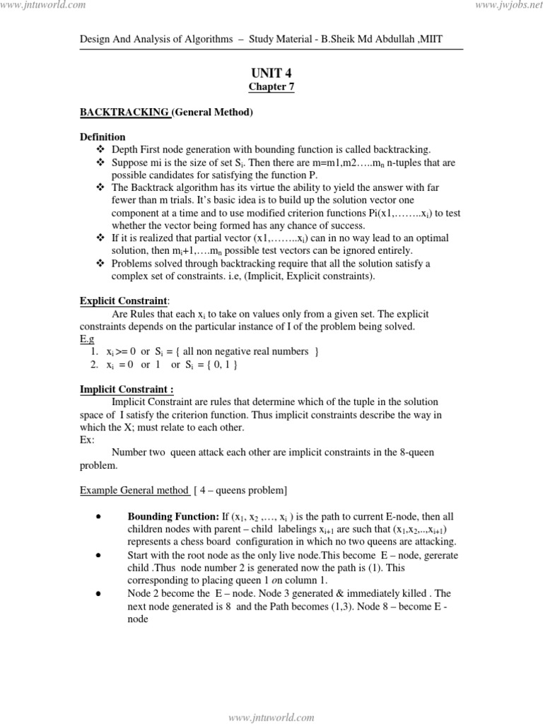 Daa | PDF | Applied Mathematics | Combinatorics