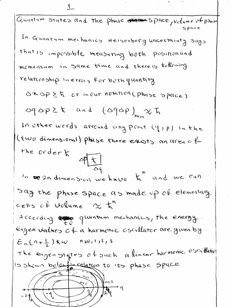 Understanding Phase Space in Physics | PDF