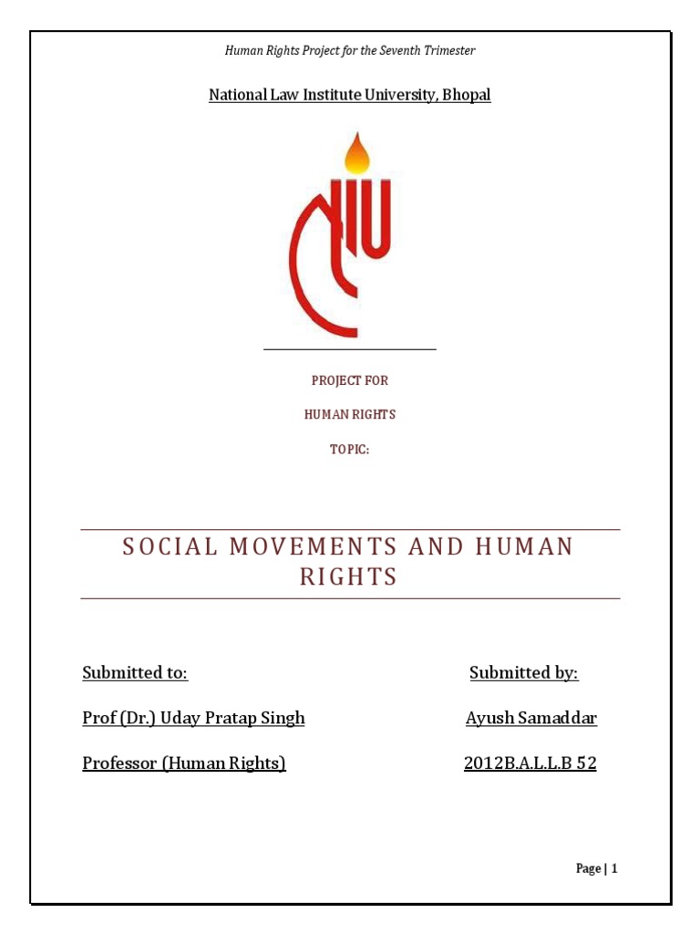 HR Final - Social Movements | PDF | African American Civil Rights ...