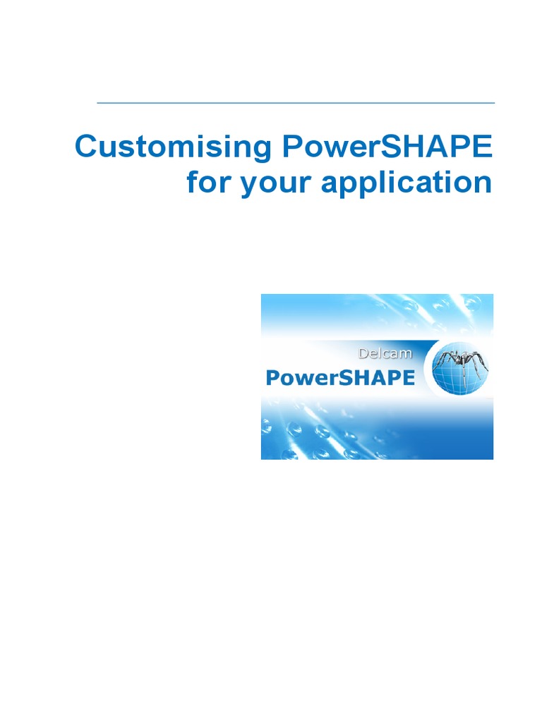 Customising Power SHAPE For Your Application | PDF | Trigonometric ...