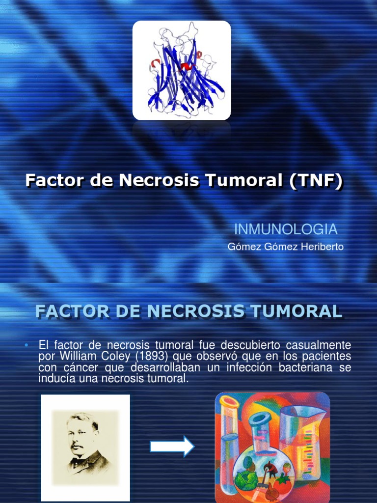 Factor de Necrosis Tumoral (TNF) | PDF | Factor de necrosis tumoral ...