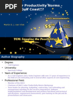 Productivity Norms - Pipeline Works | PDF | Trench | Building Materials