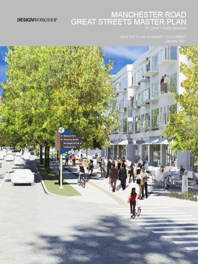 Manchester Road Streets Plan Summary | PDF | Retail | Street