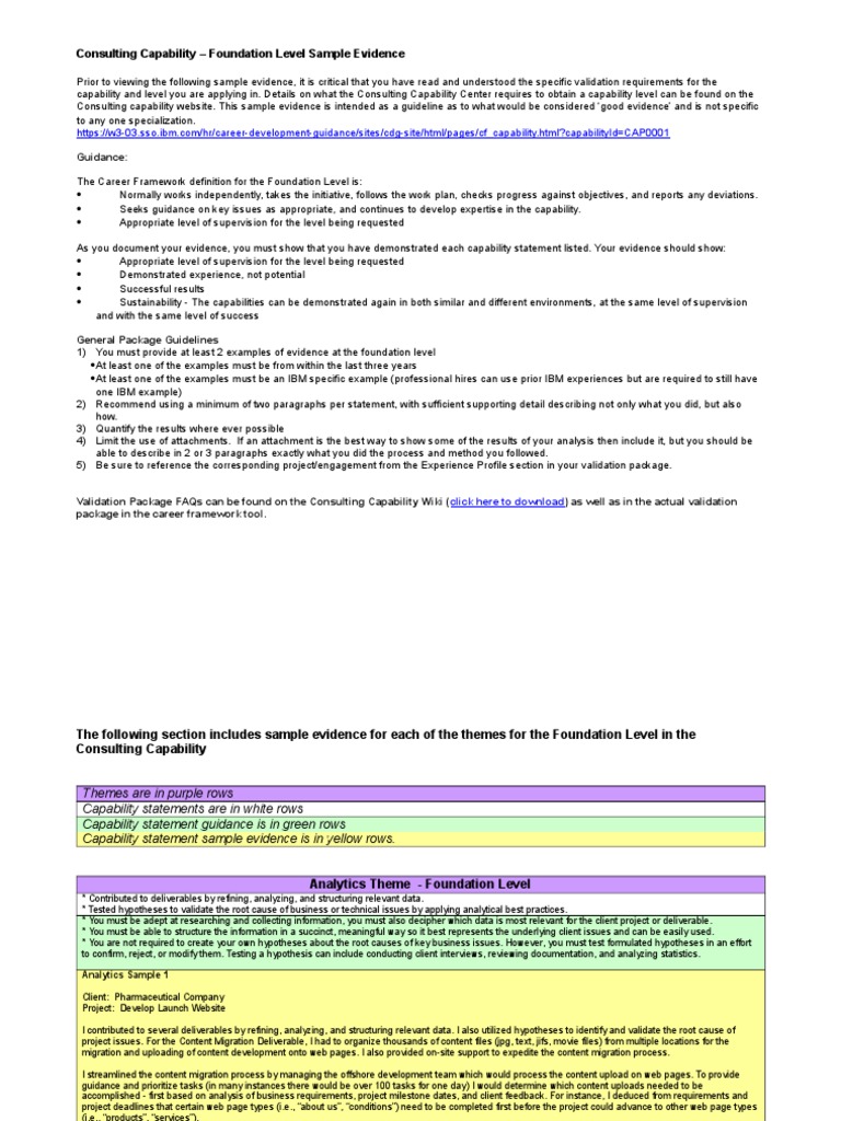 Sample Evidence For Foundation | PDF | Business Process | Strategic ...
