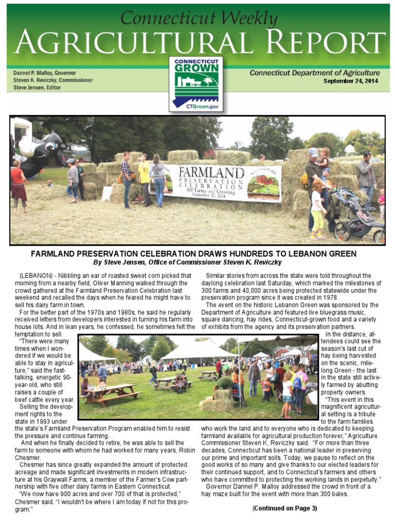 CT Ag Sept24 | PDF | Farms | Calf