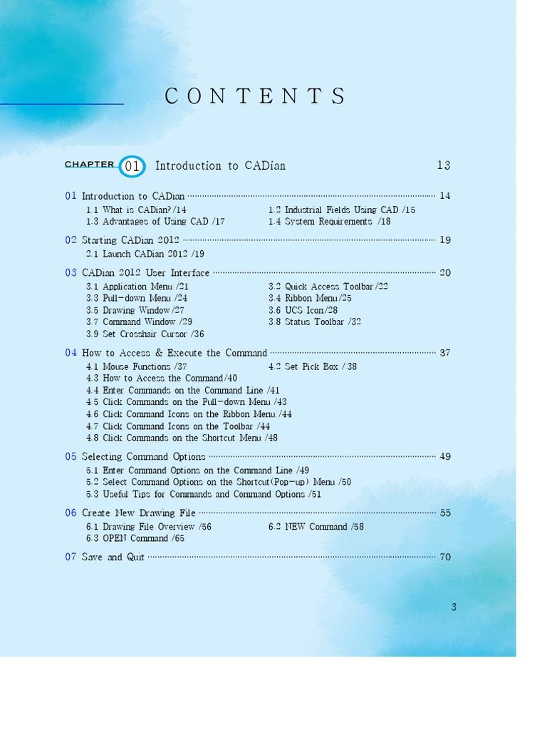 Manual CADian2012 ENG | PDF | Graphical User Interfaces | Auto Cad