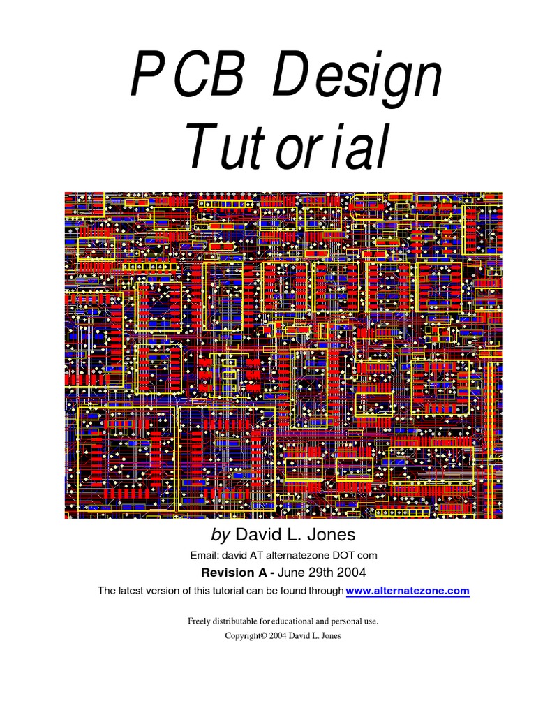 PCB Design Tutorial: by David L. Jones | PDF | Printed Circuit Board ...