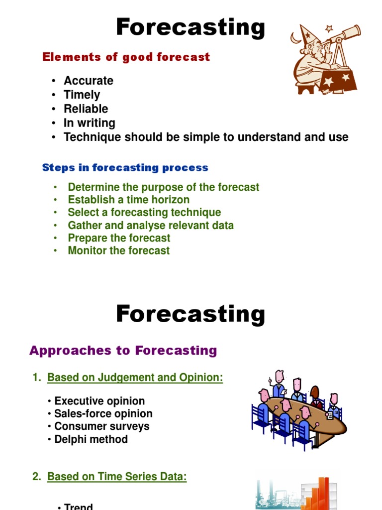 Forecasting: Elements of Good Forecast | PDF | Forecasting | Mean Squared Error