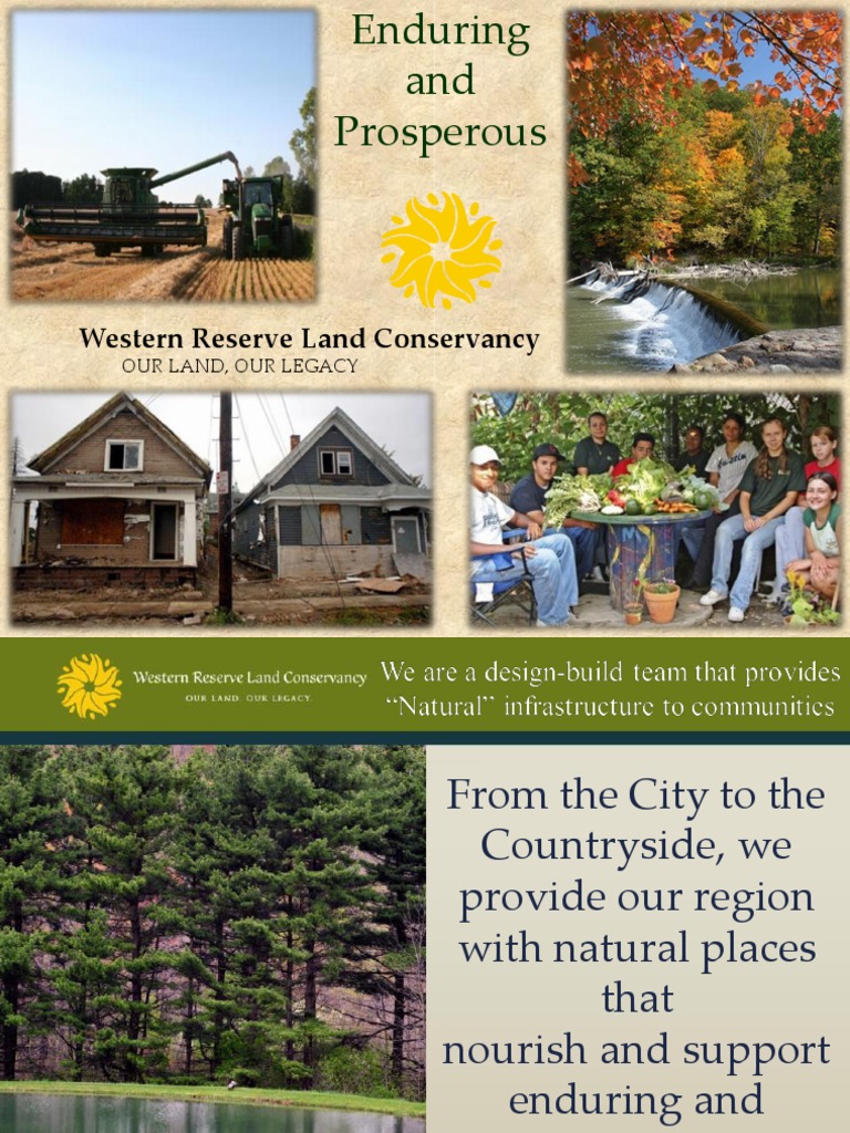 Western Reserve Land Conservancy: Our Land, Our Legacy | PDF ...