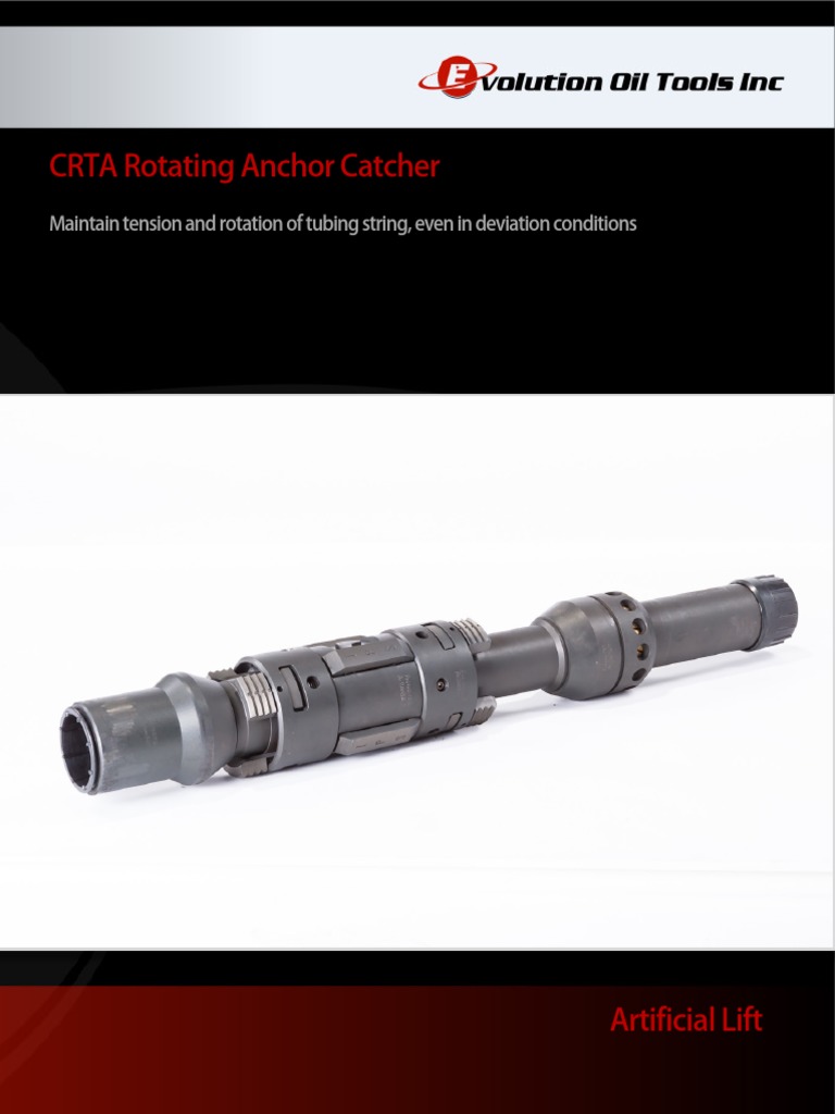 CRTA Rotating Anchor Catcher Product Brochure | PDF | Tension (Physics ...