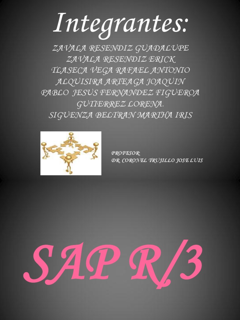 Sistema Erp Sap - r3 | PDF | Planificación de recursos empresariales ...