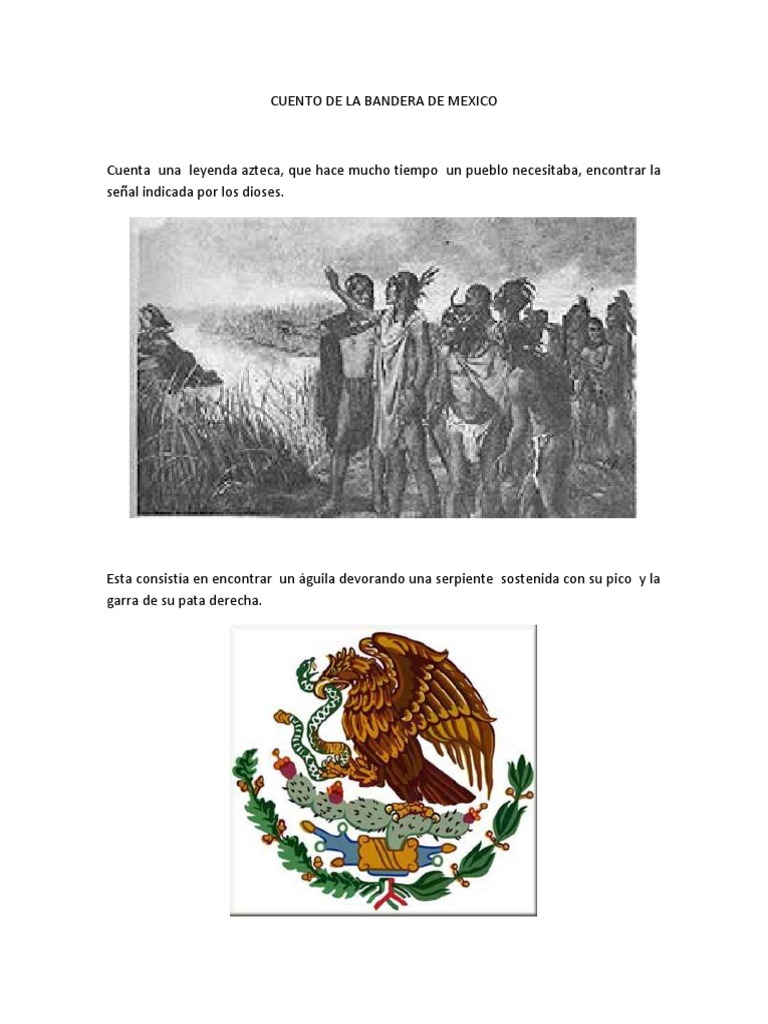 Cuento de La Bandera de Mexico | PDF