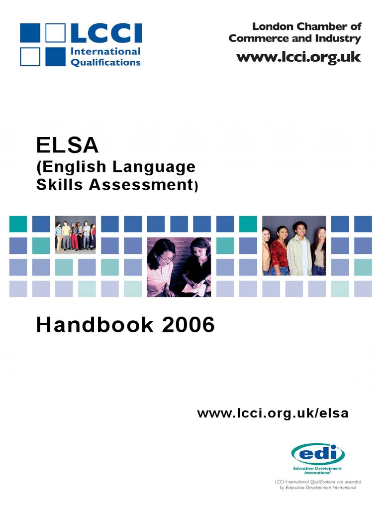 (English Language Skills Assessment | PDF | Test (Assessment ...