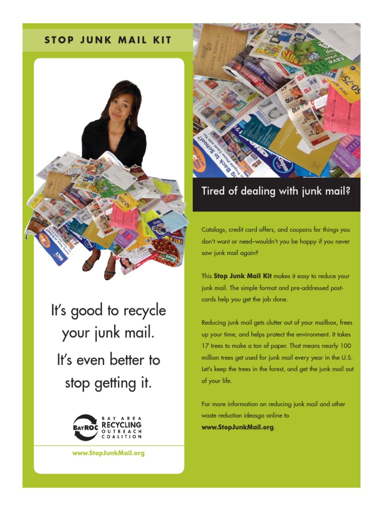 Stop Junk Mail Kit | PDF