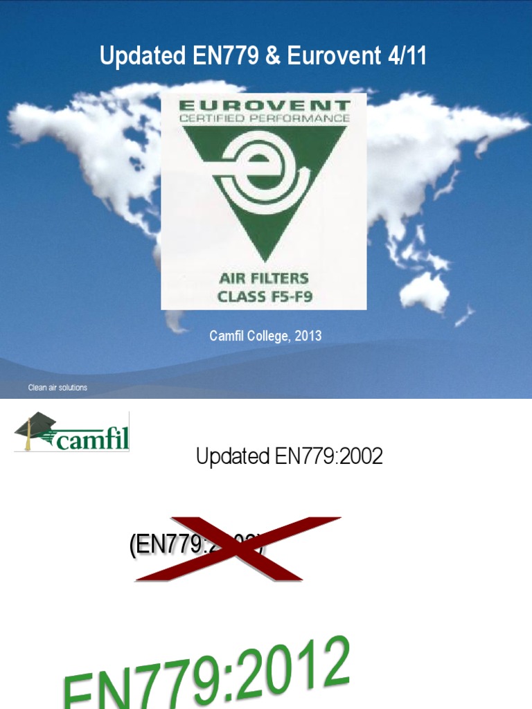 EN779 - Eurovent | PDF | Filtration | Air Pollution