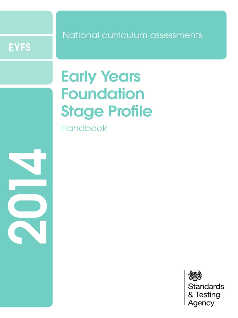 2014 EYFS Handbook | PDF | Early Years Foundation Stage | Educational ...