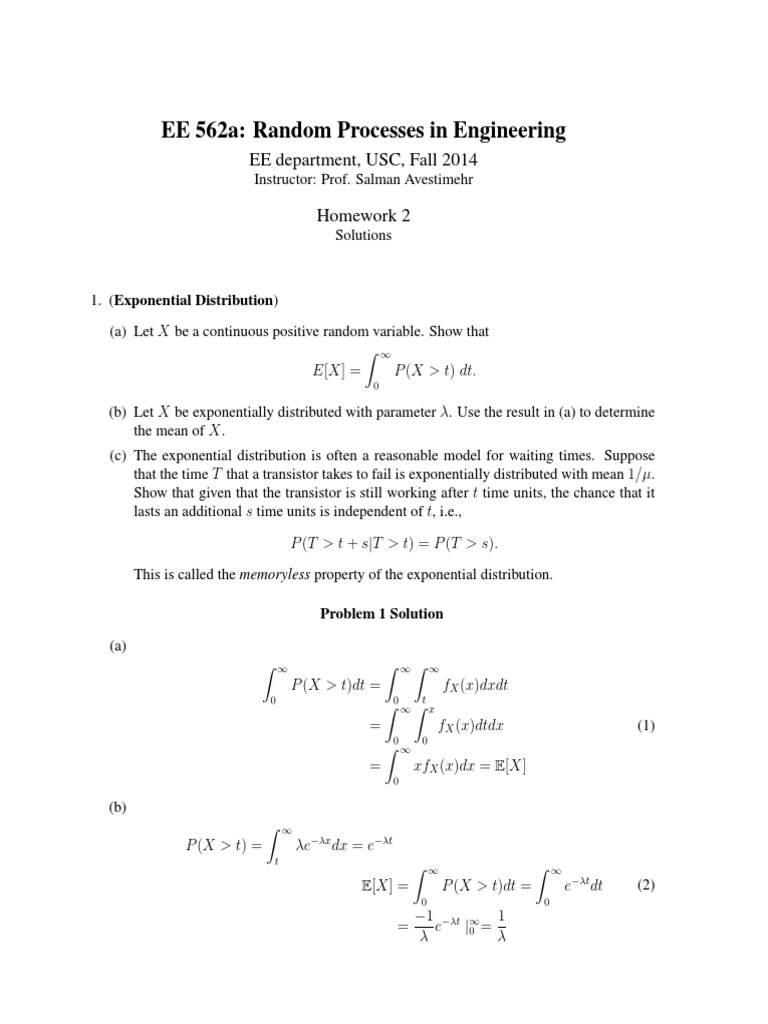 Homework 2 Solutions Pdf Inequality Mathematics Applied Mathematics