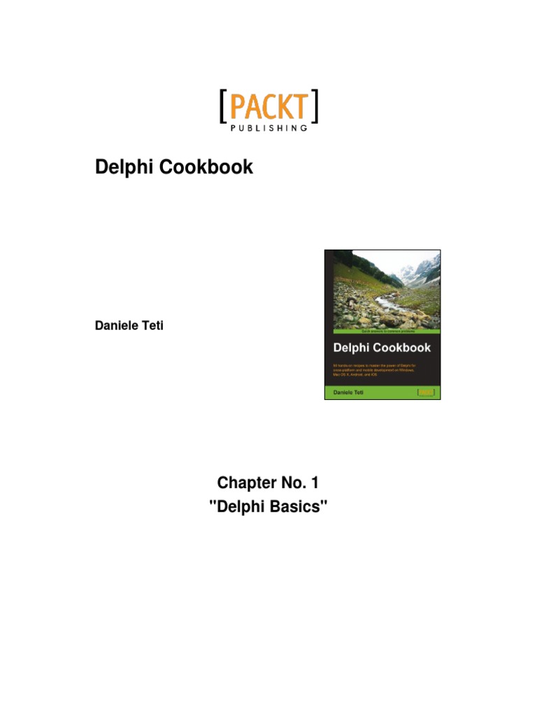 Delphi Cookbook Sample Chapter | PDF | Json | Xml