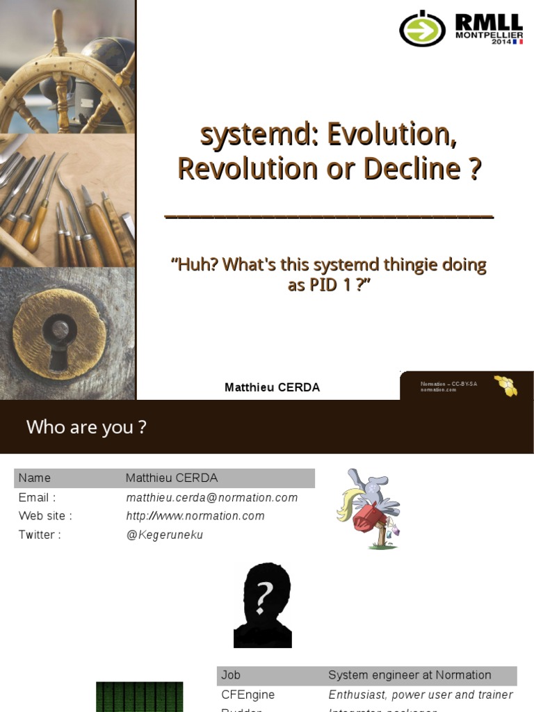 systemd: Evolution or Decline? | PDF | Unix Variants | Concurrency ...