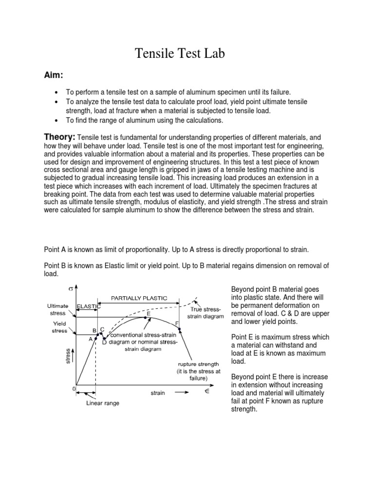 Hardness Testing Lab Report | PDF | Ultimate Tensile Strength ...