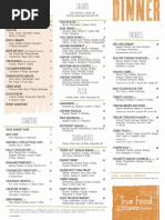 Blue Box Cafe Menu | PDF | Salad | Foods