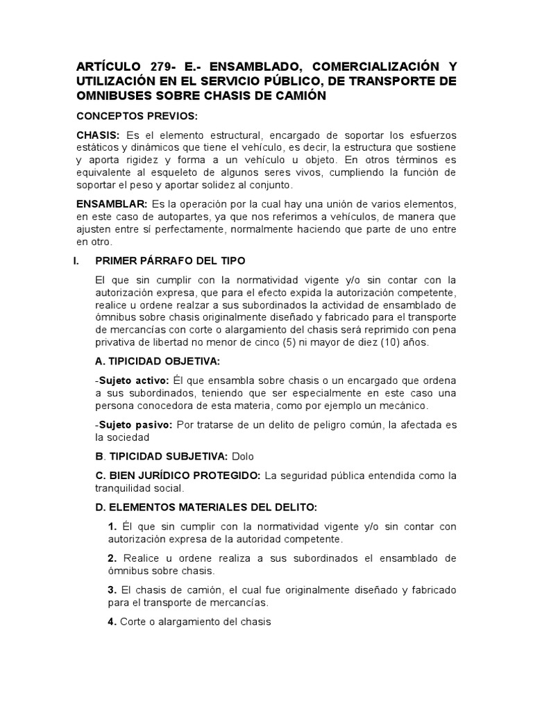 CHASIS Final | PDF | Castigos | Drogas