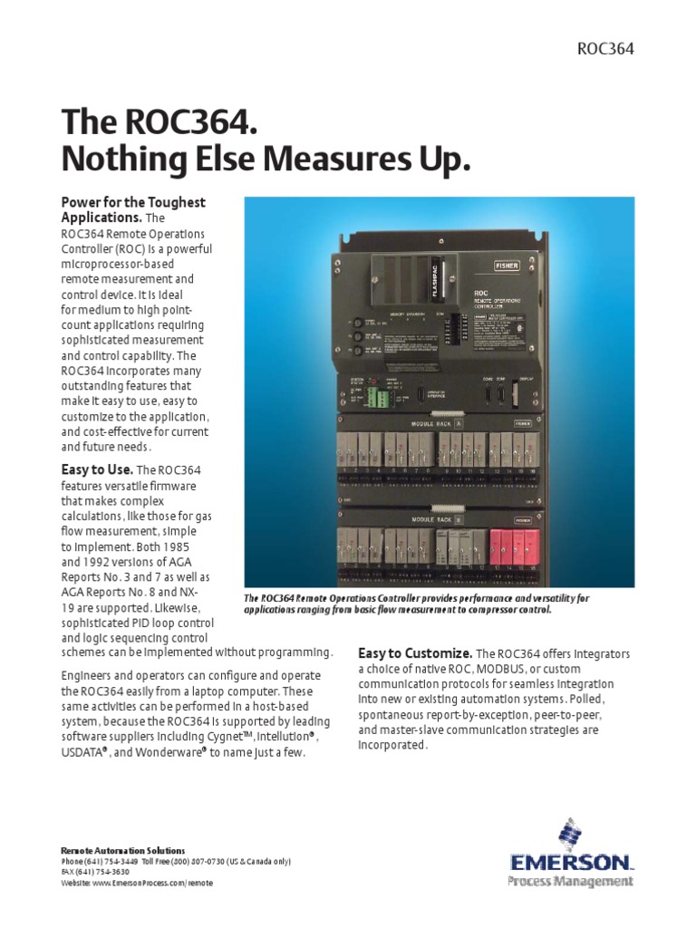 ROC 364.pdf | Automation | Input/Output