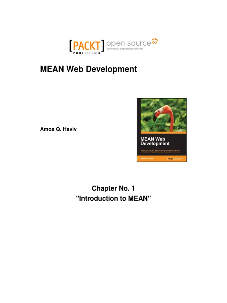 MEAN Web Development Sample Chapter | PDF | Java Script | Model–View ...