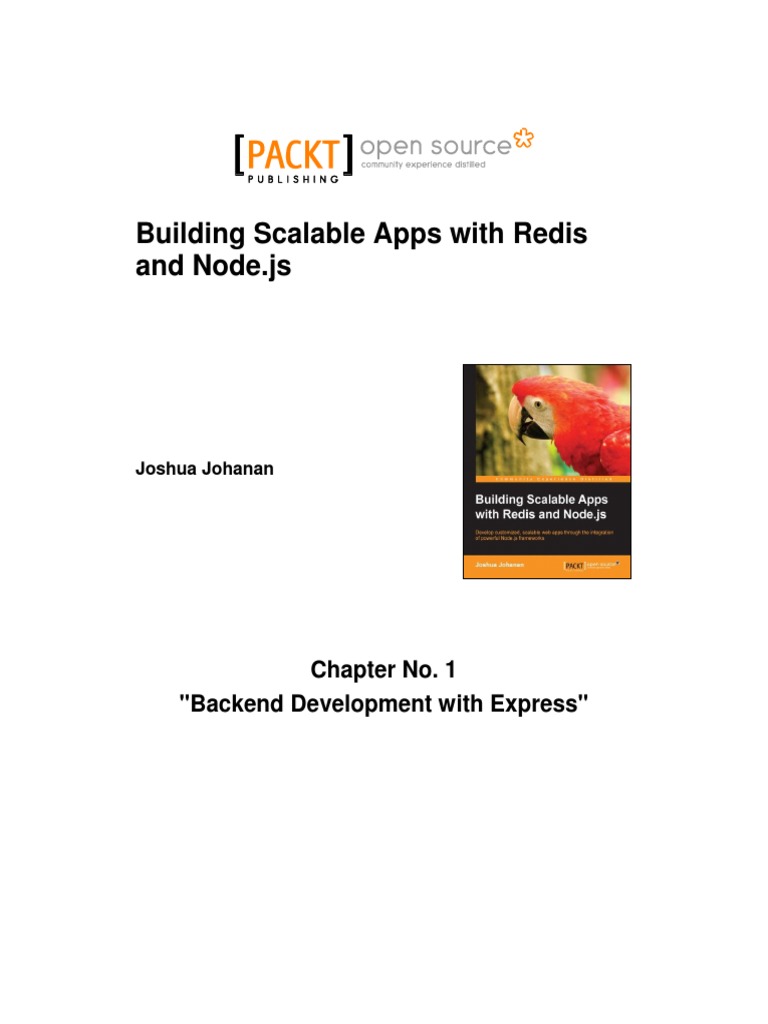 Building Scalable Apps With Redis And Node Js Sample Chapter Pdf Cookie Java Script