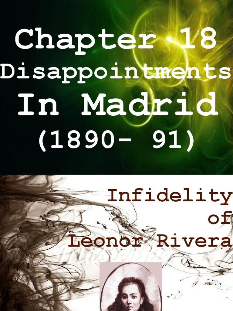 Chapter18 Disappointmentsinmadrid ...