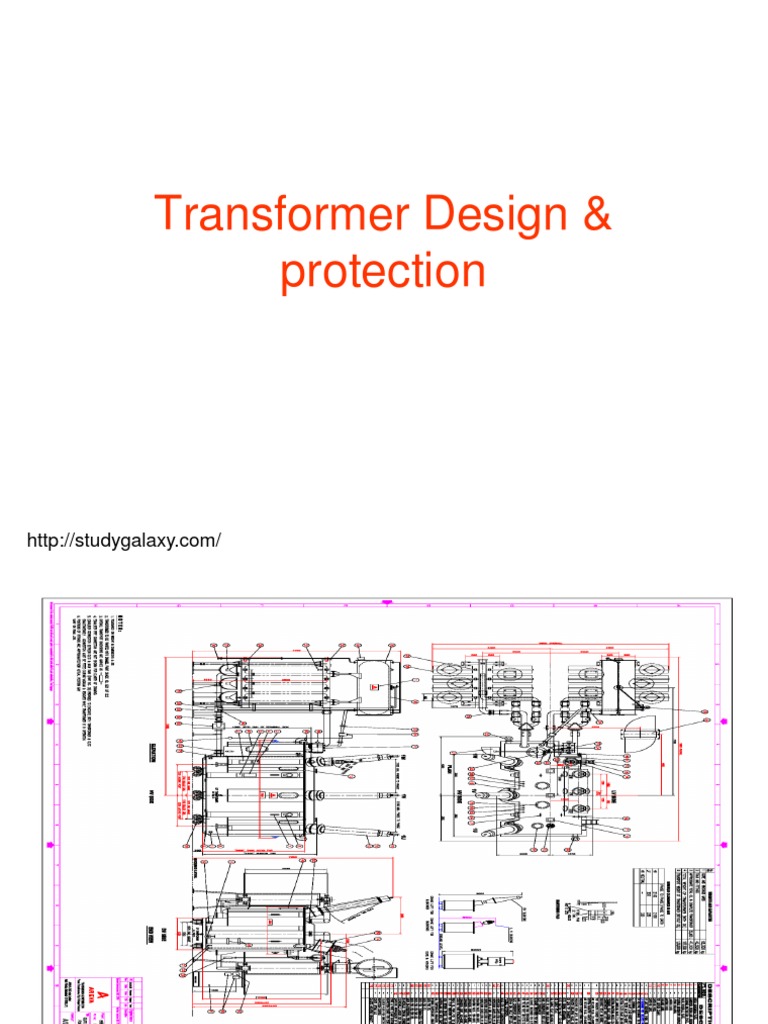 Transformer Design and Protection | PDF | Transformer | Relay