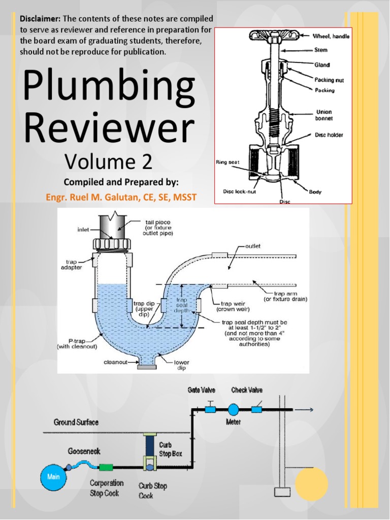 Master Plumber Exam Review Notes | PDF | Technology & Engineering
