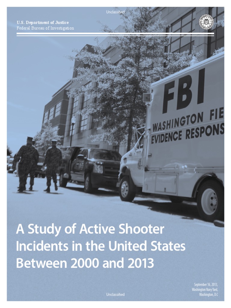Active Shooter Study: 2000-2013 | PDF
