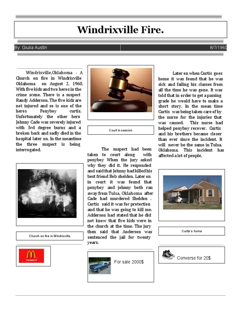 Windrixville Church Fire Incident 1960 | PDF | Violence | Crime & Violence