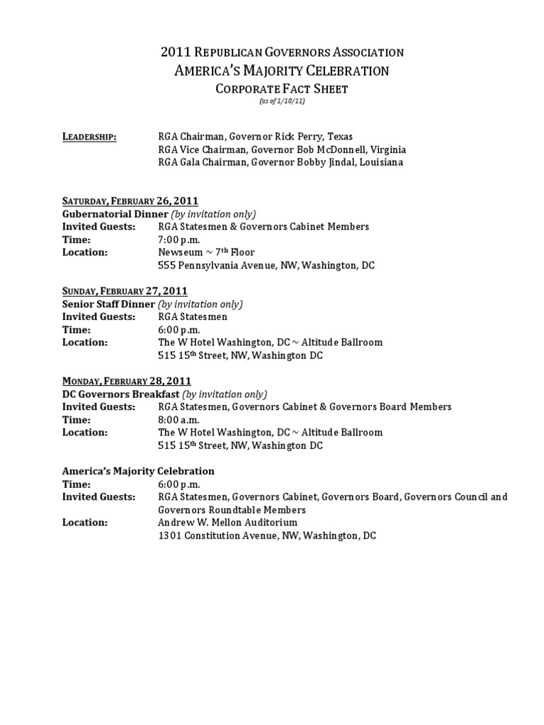 Fact Sheet For Database | PDF | The United States | Politics Of The ...