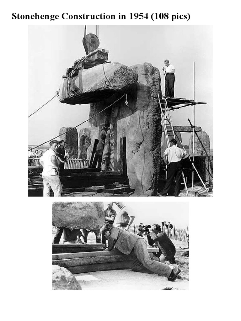 Stonehenge Construction in 1954 | PDF