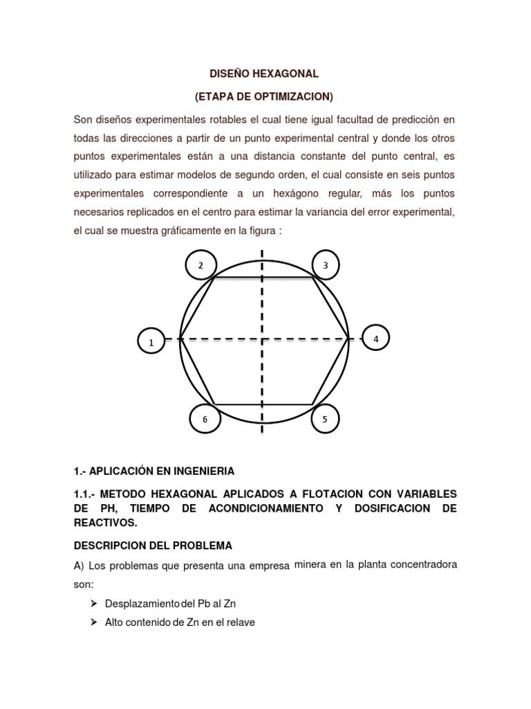 Diseño Hexagonal | Matemática aplicada | Física y matemáticas