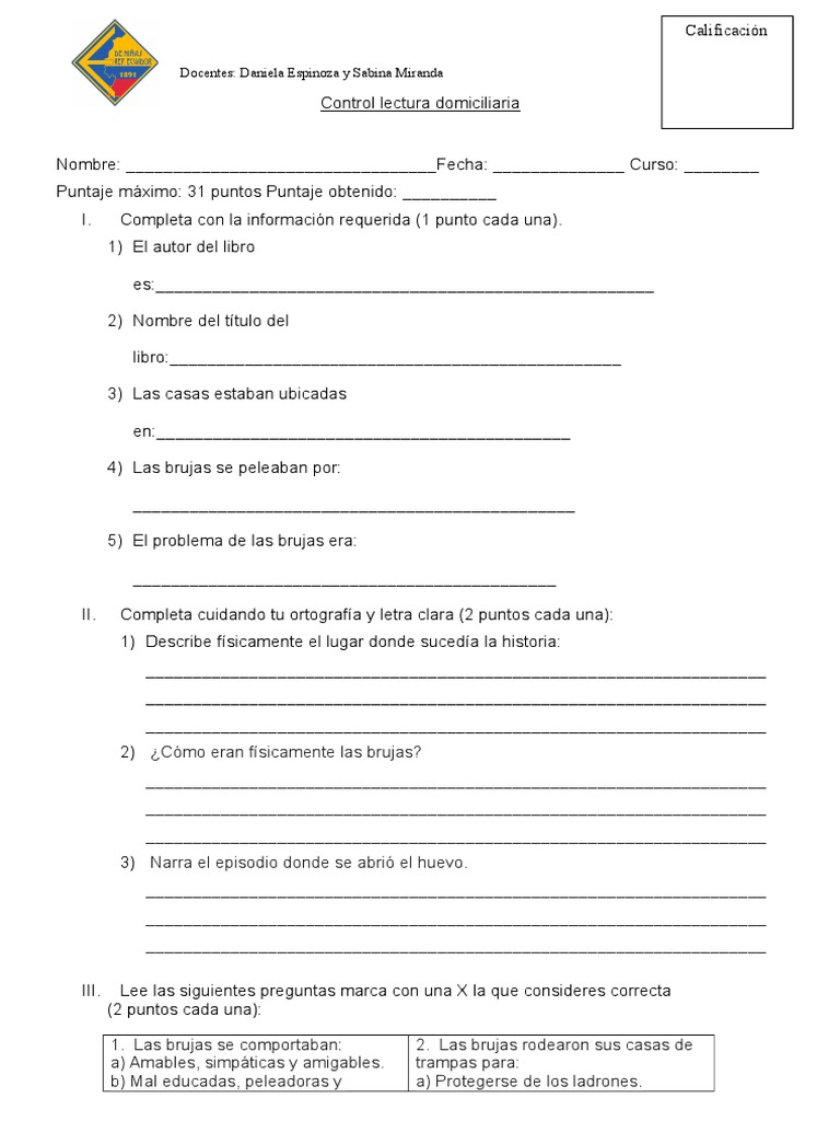 Resumen de "Dori Fantasmagori" | PDF