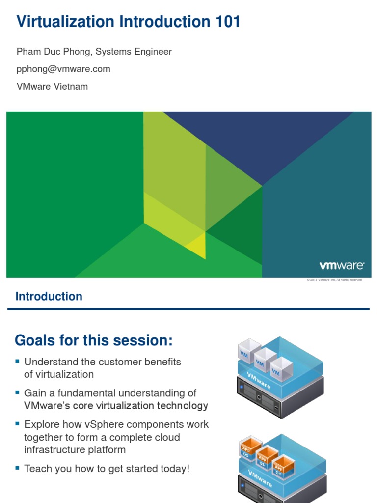 Virtualization 101 | PDF | Virtual Machine | V Mware